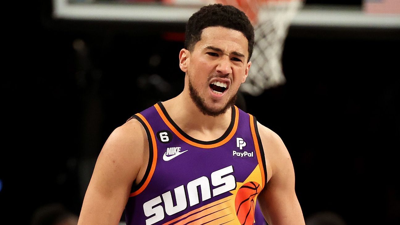 El regreso de Devin Booker energiza a los Suns en su tercera victoria ...