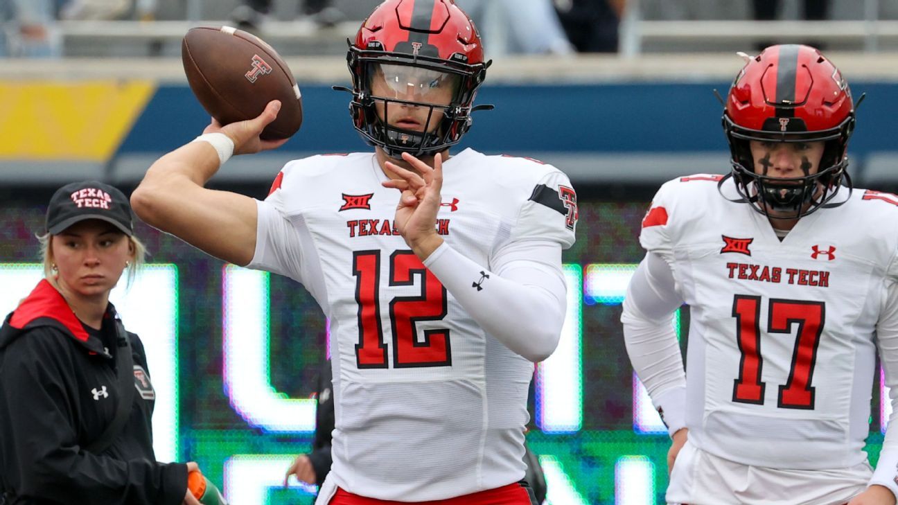 Tyler Shough, de 24 años, deja Texas Tech y se traslada a Louisville ...